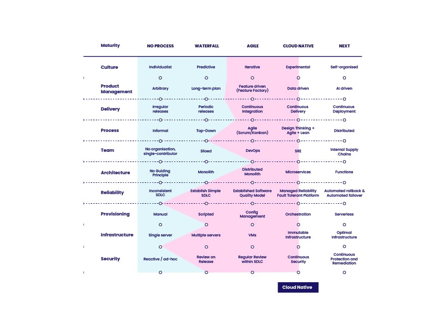 Cloud Native Maturity Matrix